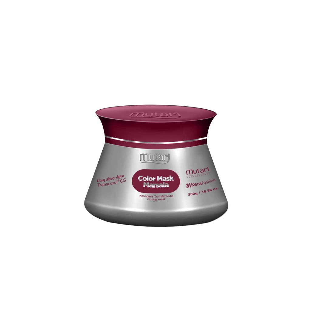 Tonalizante Marsala PROF - Color Mask - Kerafashion - 300g | Shopee Brasil