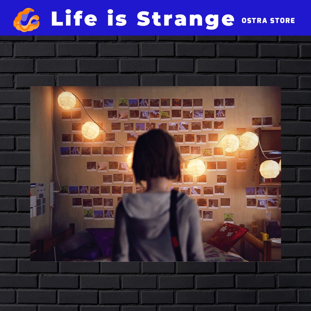 Life is Strange de 01 a 15 - Placa MDF & Quadro com Moldura | Shopee Brasil