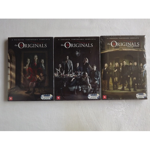 Box Dvd The Originals 1ª A 3ª Temporadas -originais-lacradas | Shopee ...