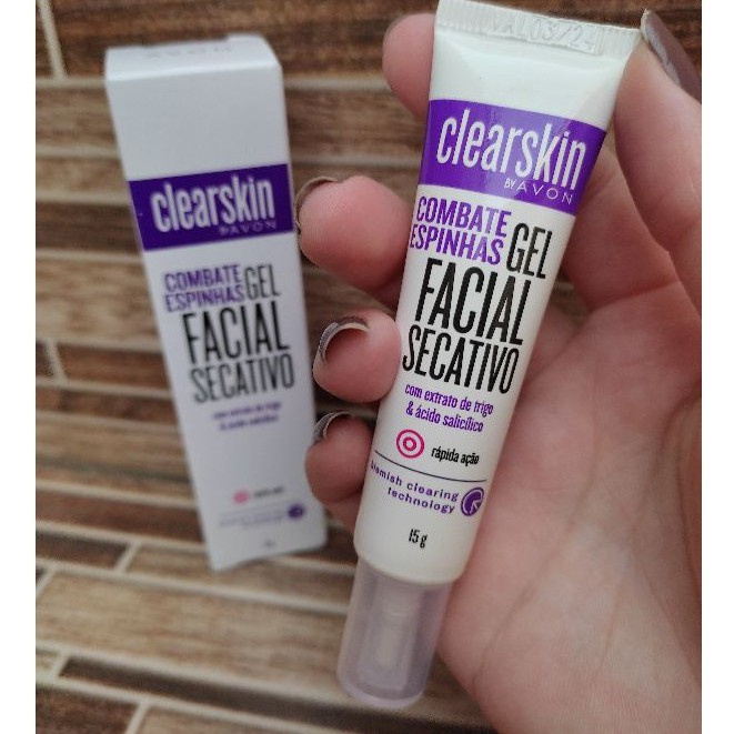 Gel Secativo de Espinhas Avon Clearskin 15g | Shopee Brasil