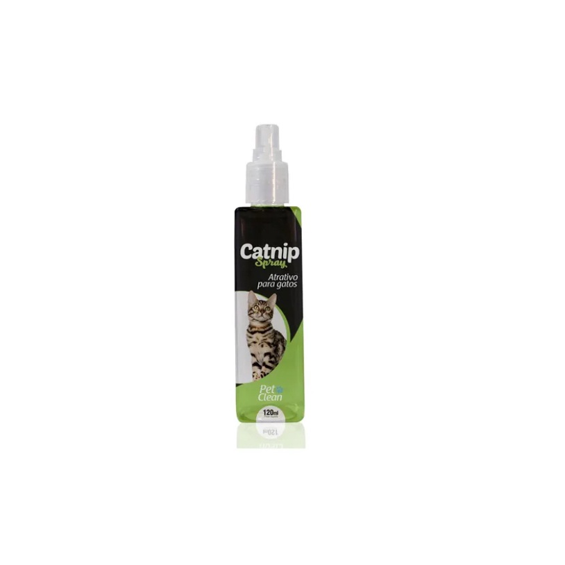 Catnip Spray Atrativo Gato Erva Gateira 120ml Pe Clean Pet | Shopee Brasil