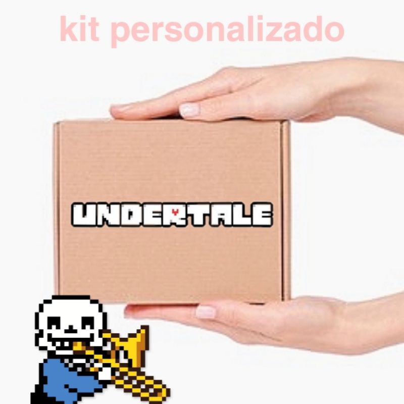 Kit personalizado do game Undertale | Shopee Brasil