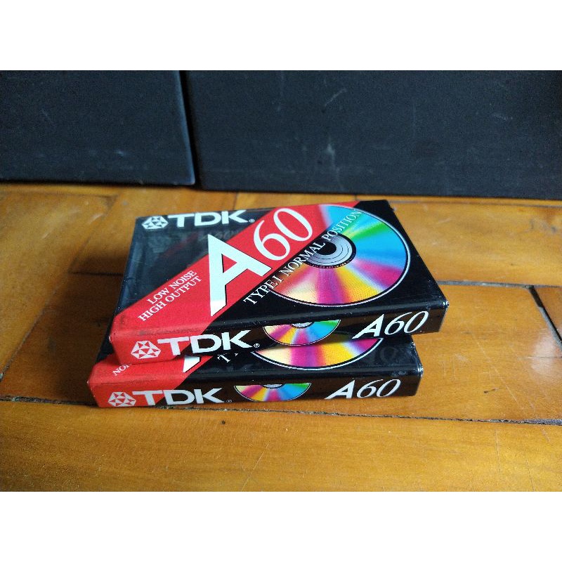 02 Fitas K7 - TDK A60 (Importadas) | Shopee Brasil