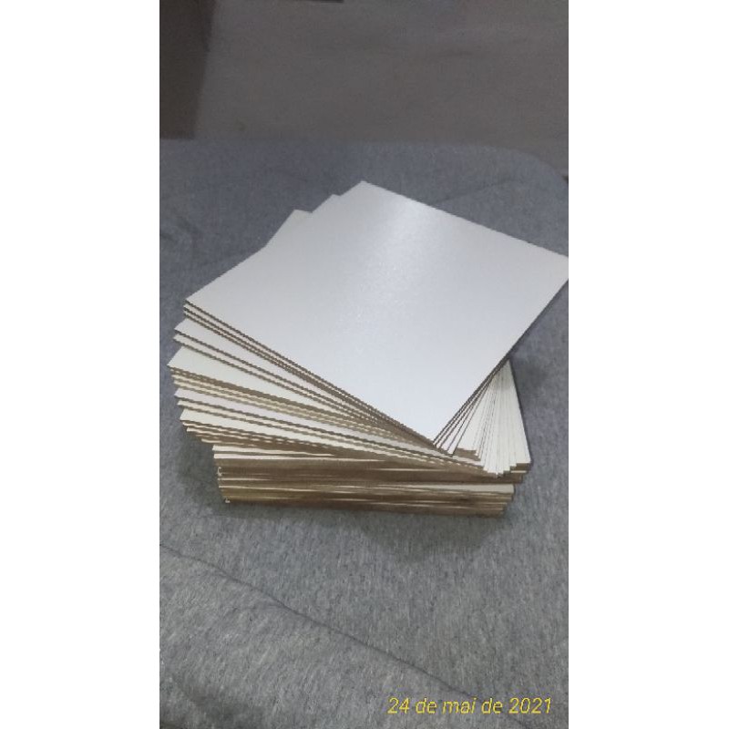 Chapa de mdf 20x20 kit com 5 unidades. | Shopee Brasil