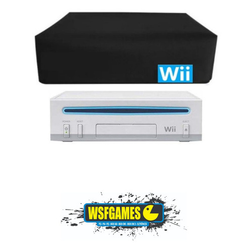 Capa Nintendo Wii - Case Skin Anti Poeira Impermeável | Shopee Brasil