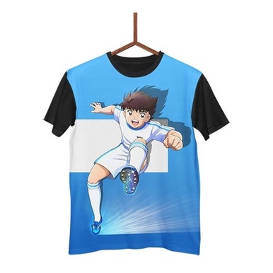 Camisa Camiseta Capitão Tsubasa Futebol Anime J0023 | Shopee Brasil