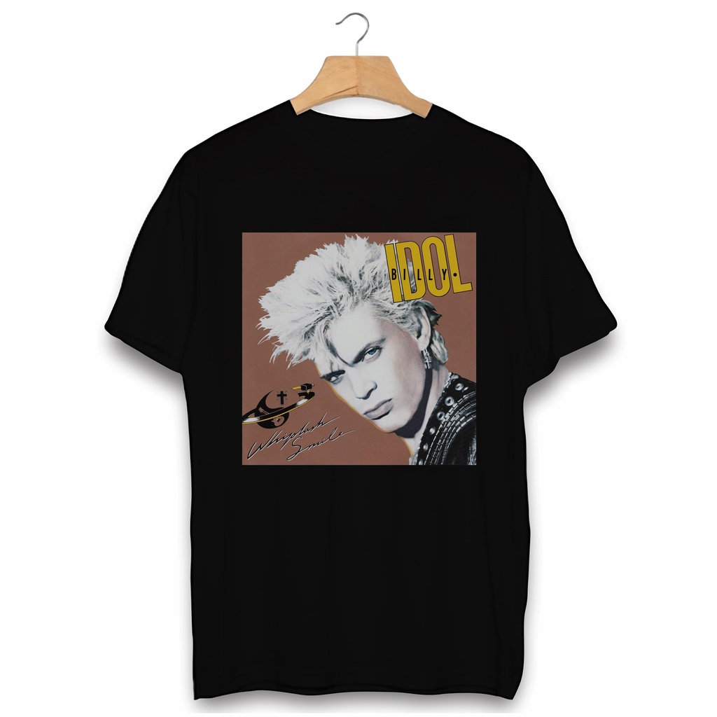 Camiseta Algodão Unissex Billy Idol C447 Shopee Brasil