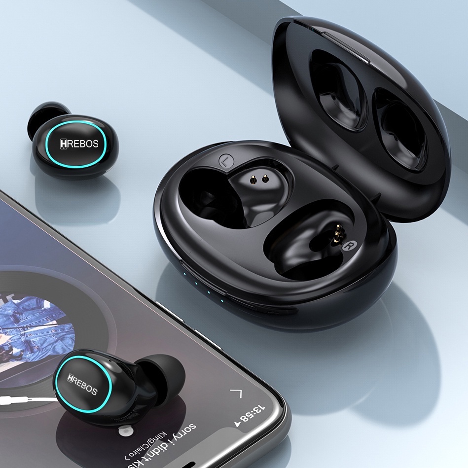 Fone de ouvido bluetooth sem fio Earbuds Hrebos Hs-650 PRETO | Shopee ... Fone de ouvido bluetooth sem fio Earbuds Hrebos Hs-650 PRETO | Shopee ...