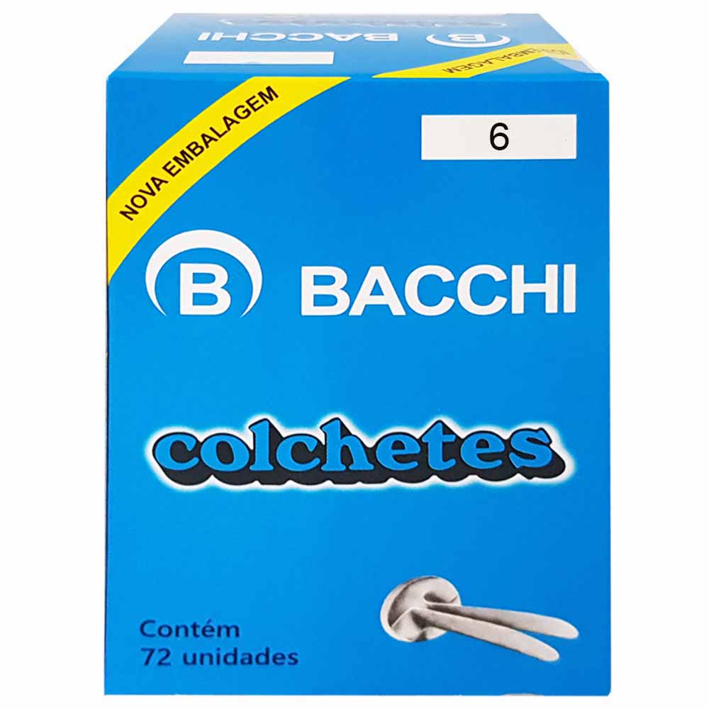 Colchetes Latonados (N° 4, 6, 7, 8, 10, 12, 14 e 15) 72 Unidades ...