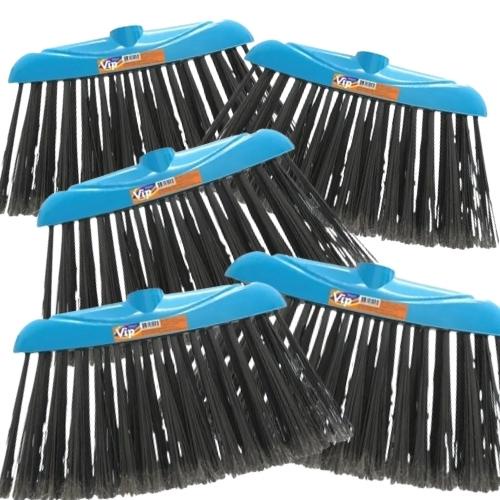Kit 5 Vassouras Multiuso Interno E Externo Santa Maria Vip | Shopee Brasil