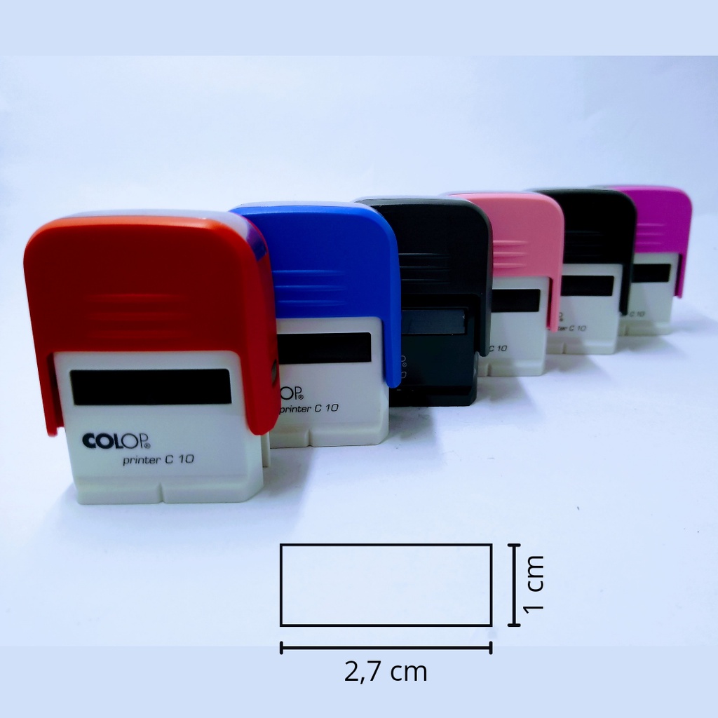 Carimbo Automatico Colop C10 | Shopee Brasil