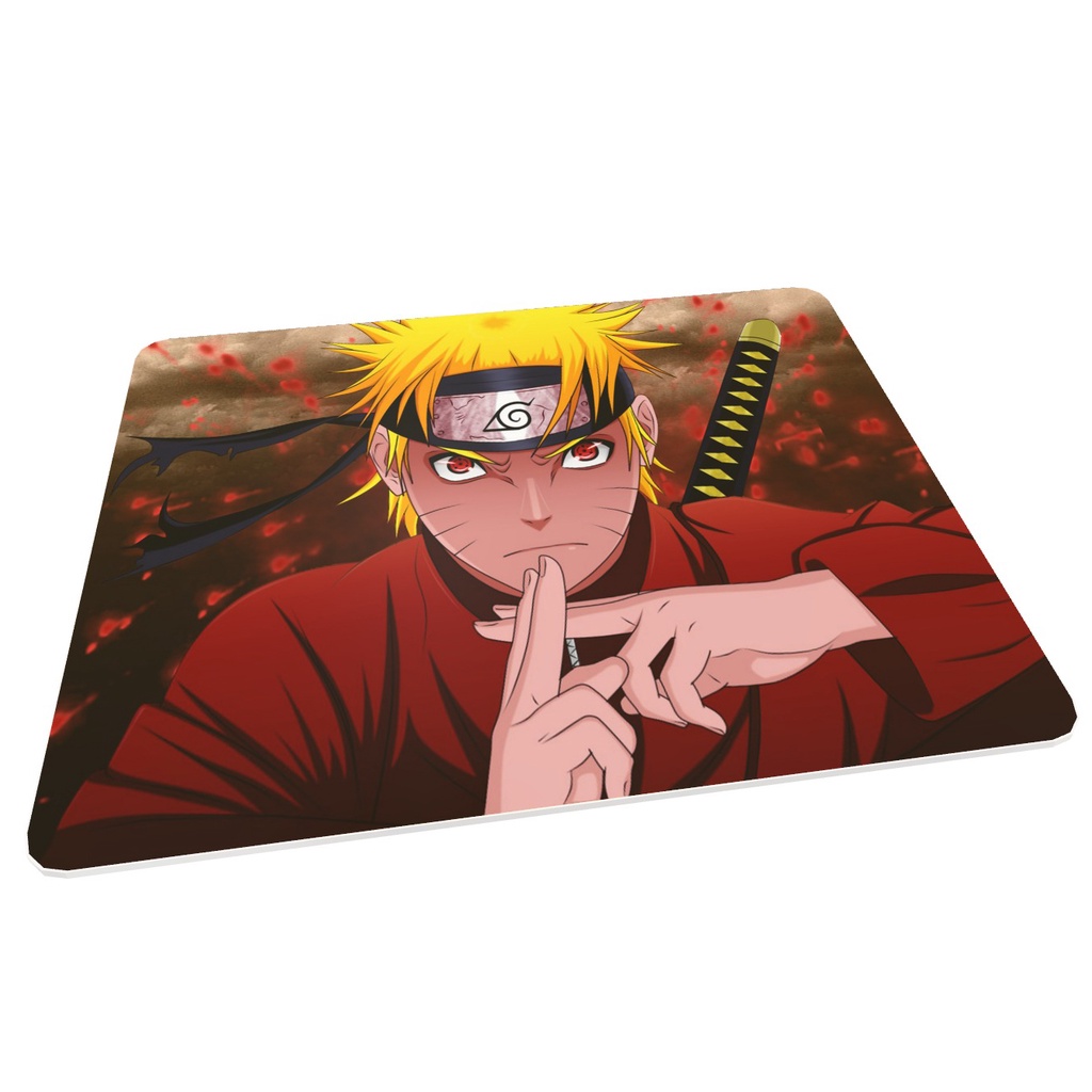 Mouse Pad Naruto Akatsuki Uchiha Sasuke Shippuden Anime | Shopee Brasil