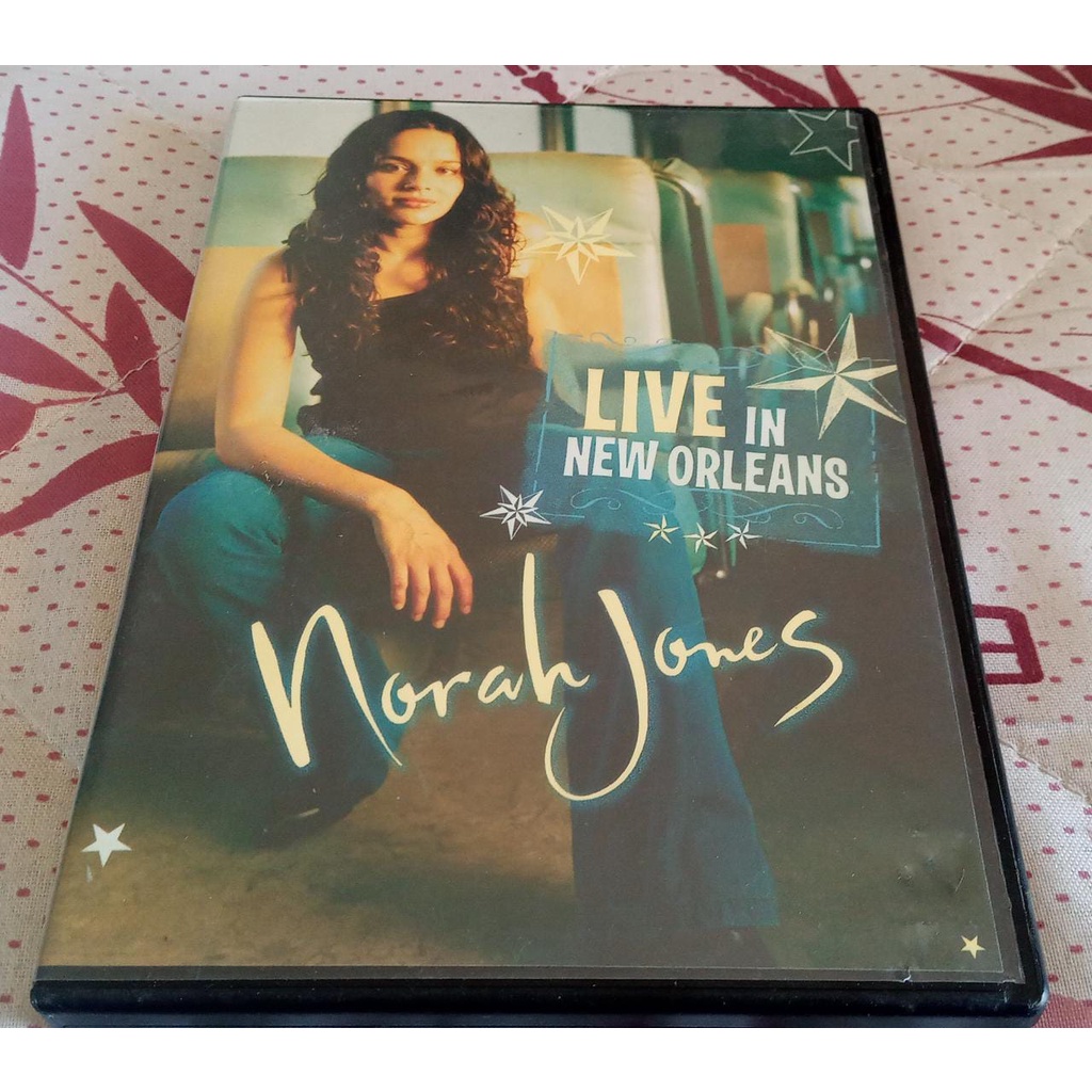 dvd norah jones-live in new orleans | Shopee Brasil