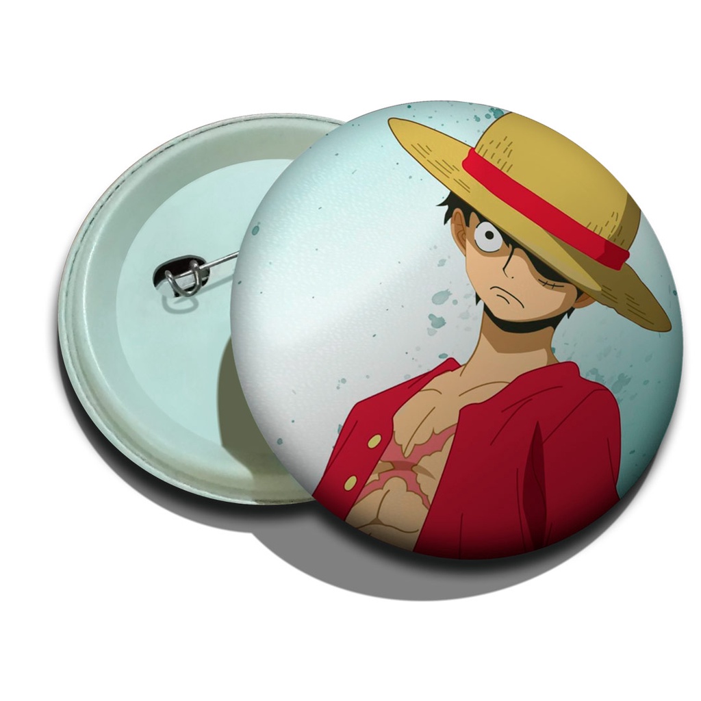 Botton Luffy | One Piece | Shopee Brasil