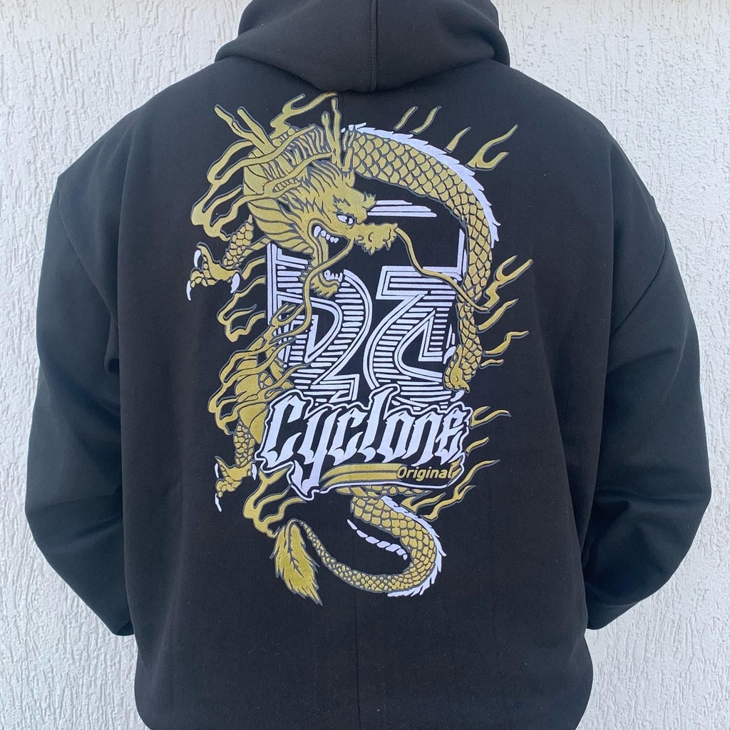 Blusa de moletom Cyclone | Shopee Brasil