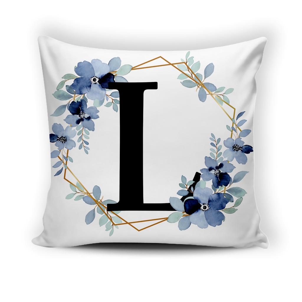 PROMOÇÃO CAPA PARA ALMOFADA AVULSA LETRAS ALFABETO A-Z REF.L | Shopee ...