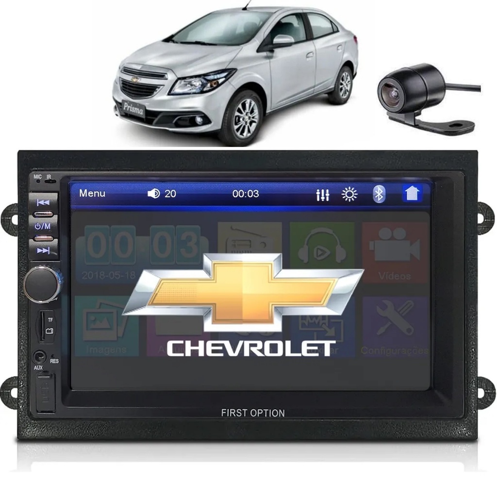 Central Multimidia Prisma 2013 2014 2015 2016 2017 2018 2019 Mp5 Espelhamento Bt Moldura 2 Din ...