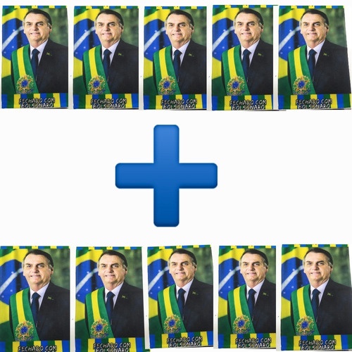 Kit 10 Toalha De Banho Grande Presidente Bolsonaro 2022 | Shopee Brasil