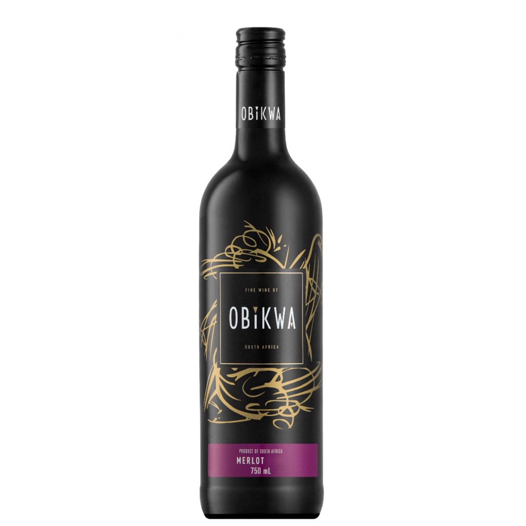 Vinho Obikwa Merlot 750ml | Shopee Brasil