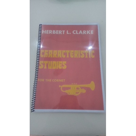 Metodo Herbert Clarke Trompete - Apostila Encadernada | Shopee Brasil