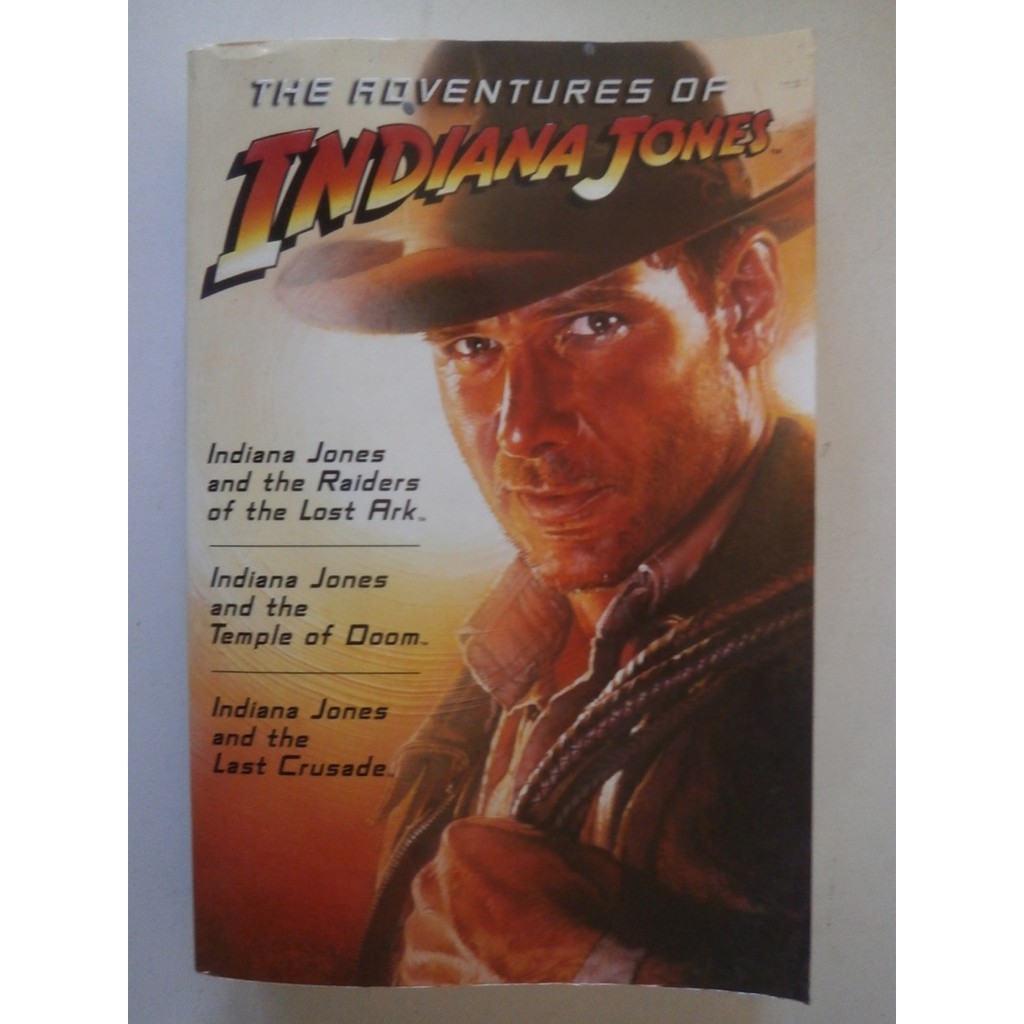 Livro The Adventures Of Indiana Jones, 1989, Editora Ballantine Books ...