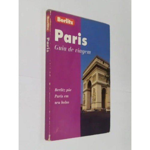 Guia De Viagem Paris - Berlitz | Shopee Brasil