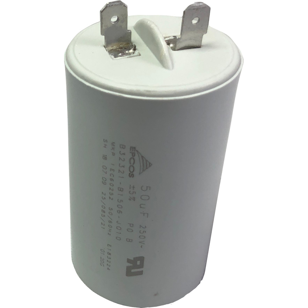 Capacitor bobina Permanente 50uf 250v Epcos para ,motores,e Outros ...