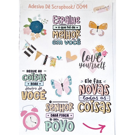 Adesivo Devocional 0044 | Shopee Brasil