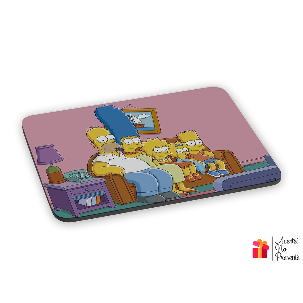 Mouse Pad Simpsons | Shopee Brasil