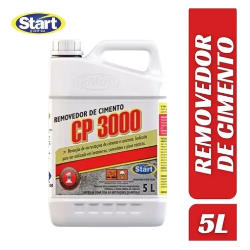 Cp 3000 Removedor De Cimento Start 5l Concentrado Top Profissional | Shopee Brasil