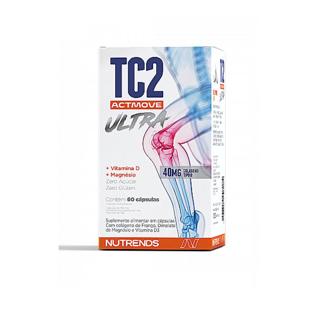 Tc2 Actmove Ultra Colágeno Tipo 2 60 Cápsulas Nutrends | Shopee Brasil