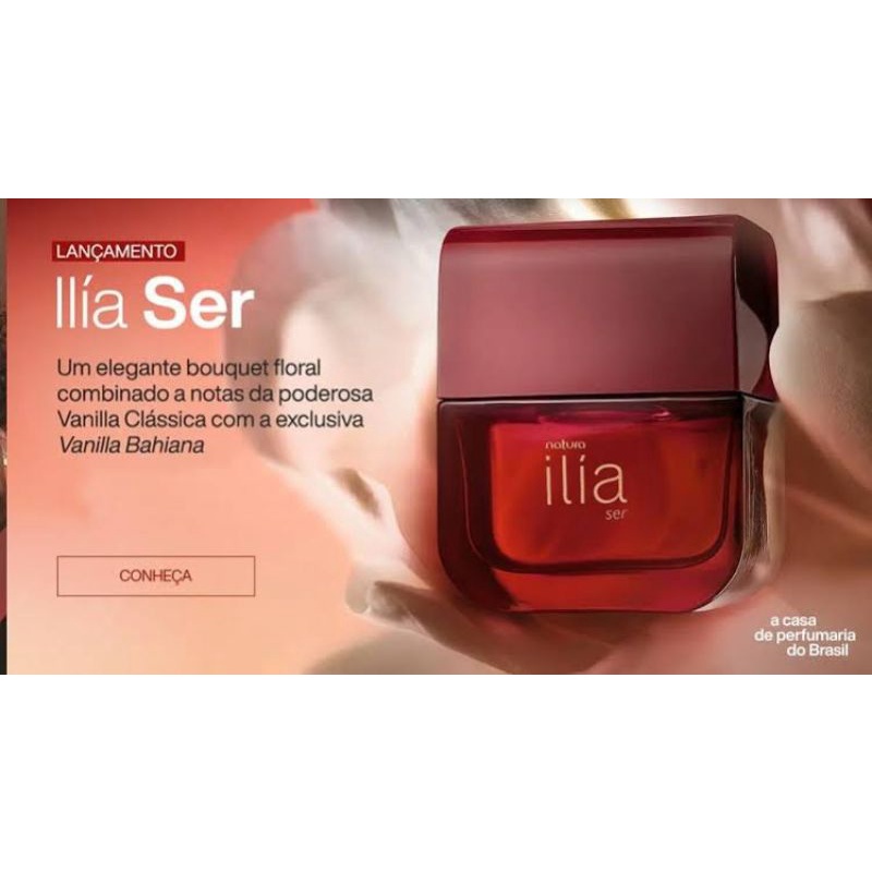 Natura Perfume Ilia Ser Feminino 50ml | Shopee Brasil