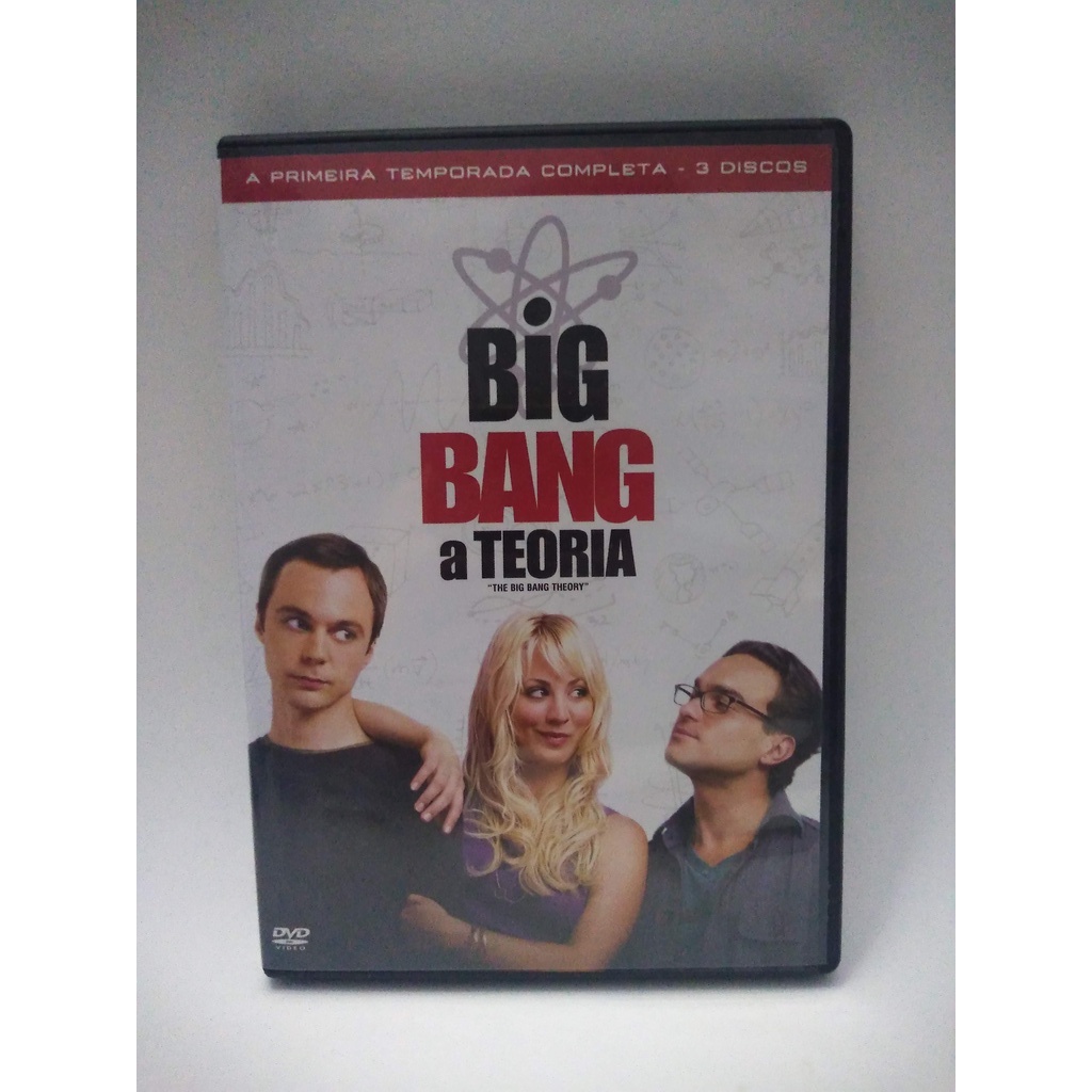 Box DVD: Big Bang Theory - 1ª Temporada Completa (3 Discos) | Shopee Brasil