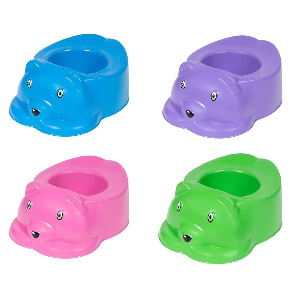 Penico Infantil para Bebe Trono Educativo Urso Baby troninho ...