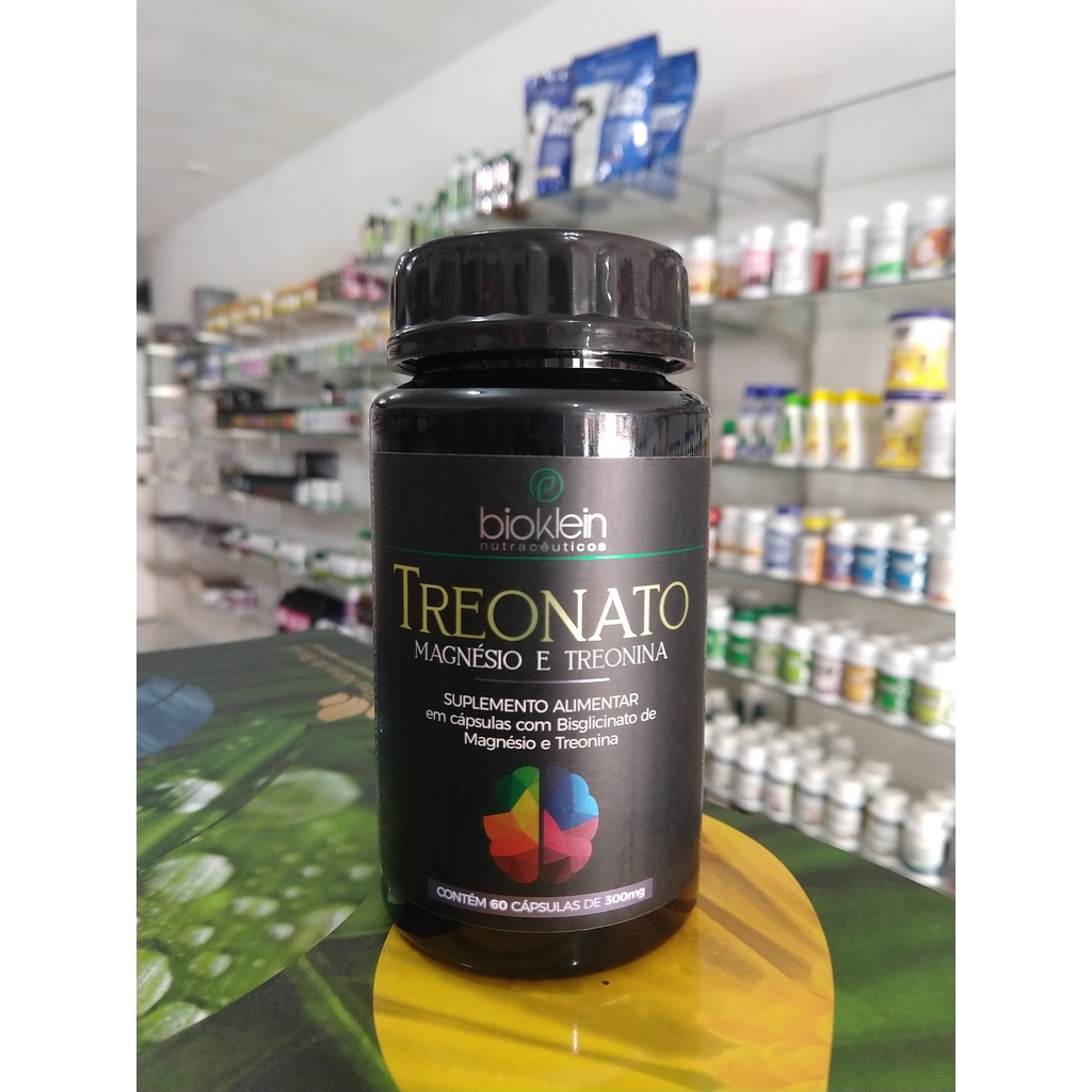 Treonato de Magnésio 60 cápsulas de 500mg - Bioklein | Shopee Brasil