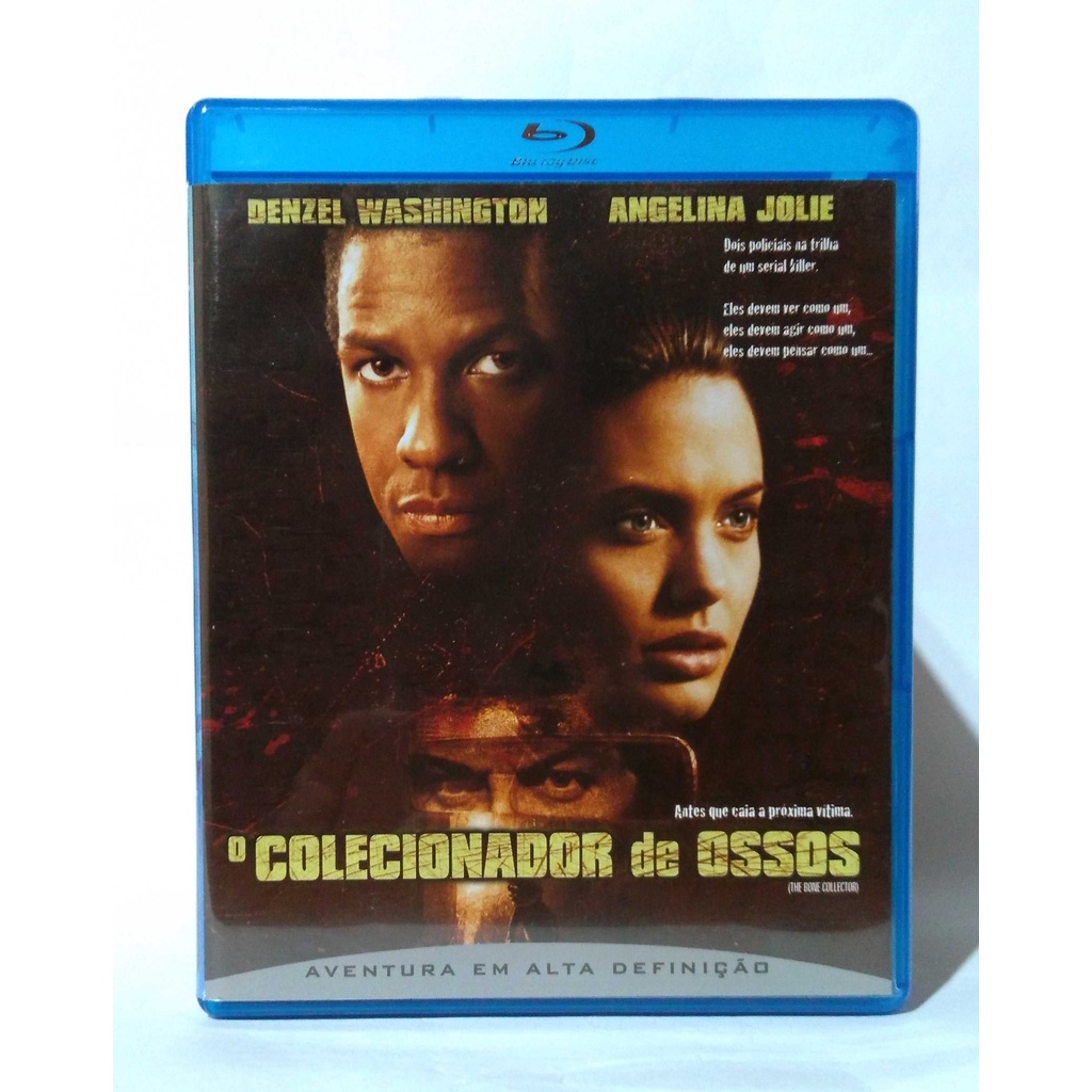 O Colecionador De Ossos - Blu-ray Original (Denzel Washington e Angelina Jolie) | Shopee Brasil
