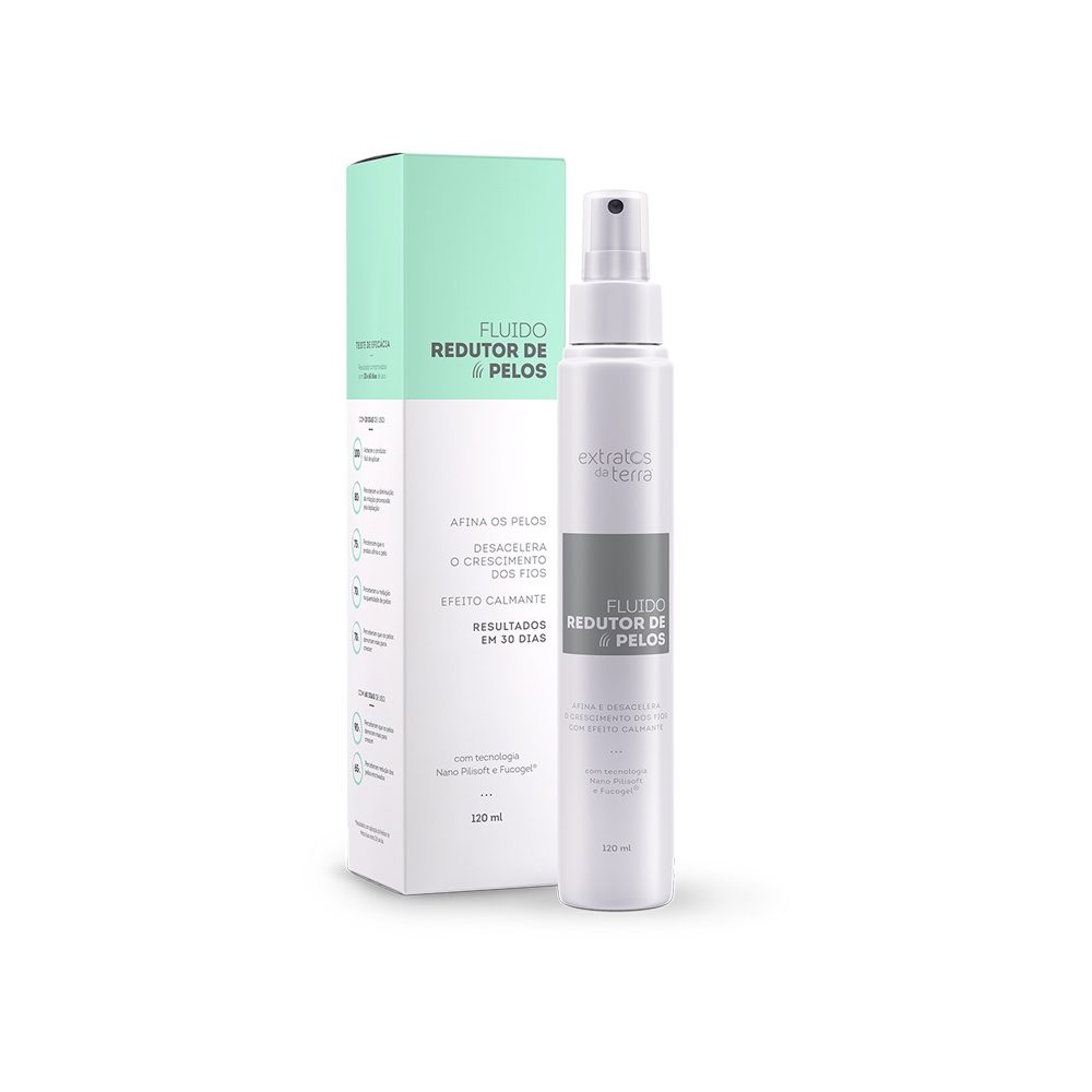 Redutor de Pelos - 120ml - Extratos da Terra | Shopee Brasil