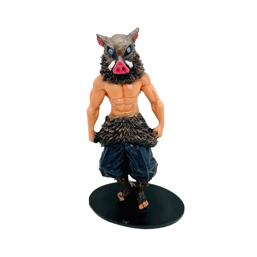 Boneco Inosuke Hashibira Demon Slayer Anime Kamitsu Yaiba Colecionavel ...