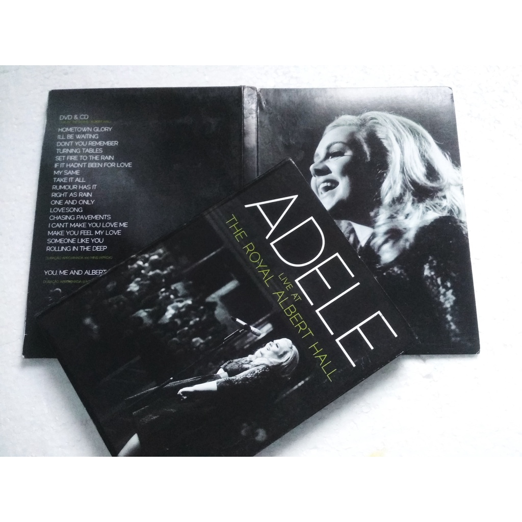 Box Adele Live at the Royal Albert Hall (somente o CD , sem Dvd ...