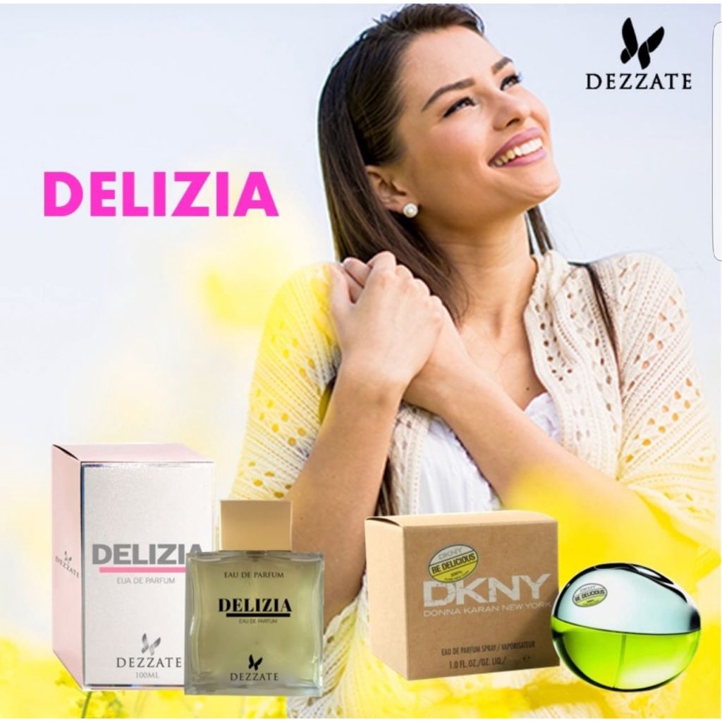 Perfume Delizia Eau de Parfum 100ml Dezzate Essencia Importada | Shopee ...