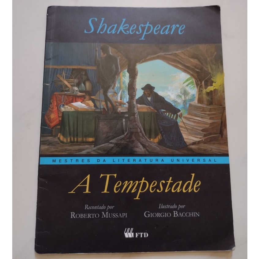 Livro: A tempestade - Coleção: Mestres da Literatura Universal ...