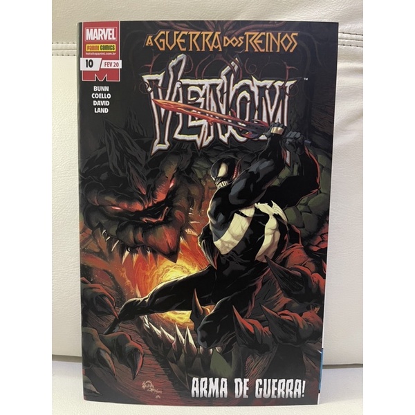 Venom - 10 A guerra dos reinos | Shopee Brasil