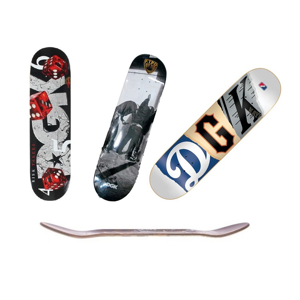 Shape DGK 8.0 8.1 8.25 8.5 Maple Importado Skate Skateboard Original ...