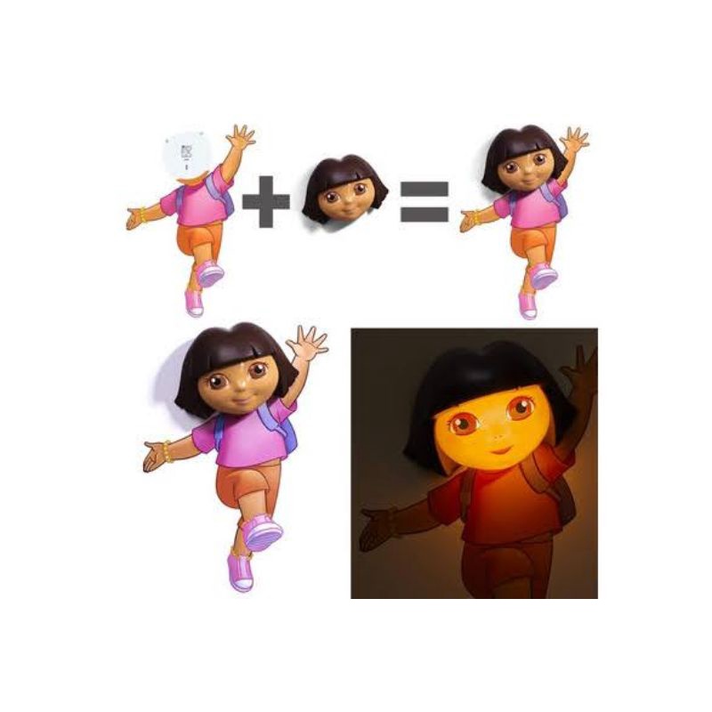 Luminaria 3D Light FX Dora Aventureira | Shopee Brasil