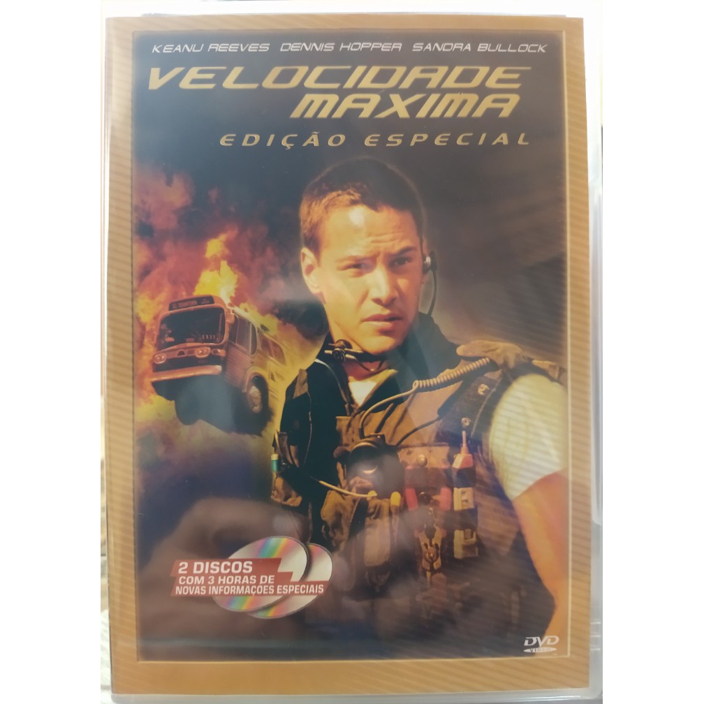 DVD Velocidade Máxima (Keanu Reeves e Sandra Bullock) edição especial ...