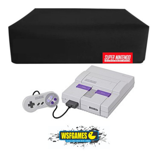 Capa Super Nintendo Snes Antipoeira Protetora Console Case | Shopee Brasil
