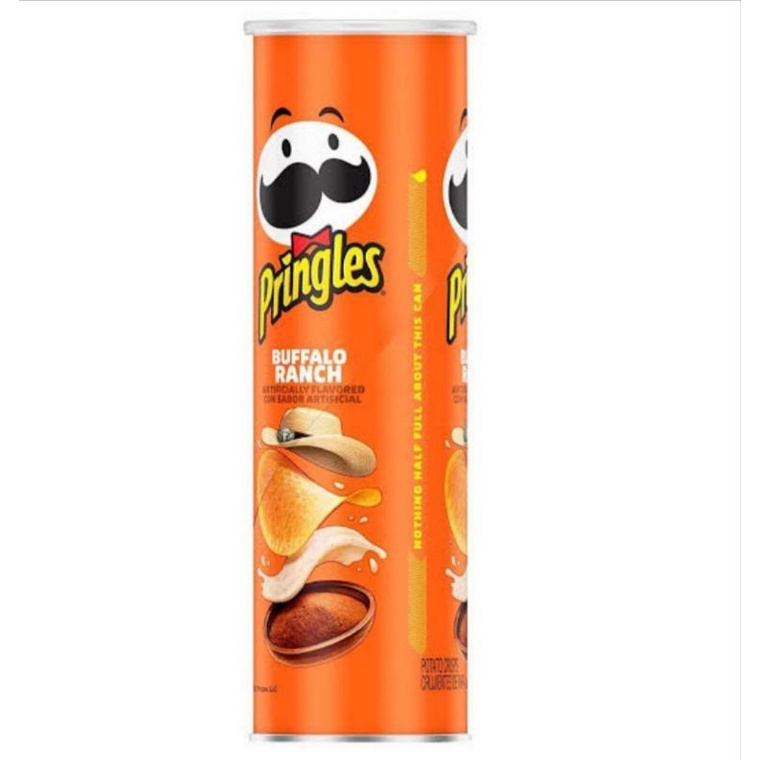 PRINGLES IMPORTADA BUFFALO RANCH 158g | Shopee Brasil