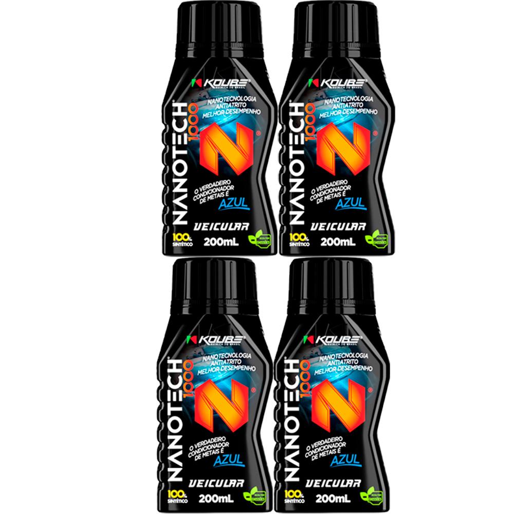 Nanotech 1000 Condicionador De Metais Koube - Kit 04 Unid | Shopee Brasil