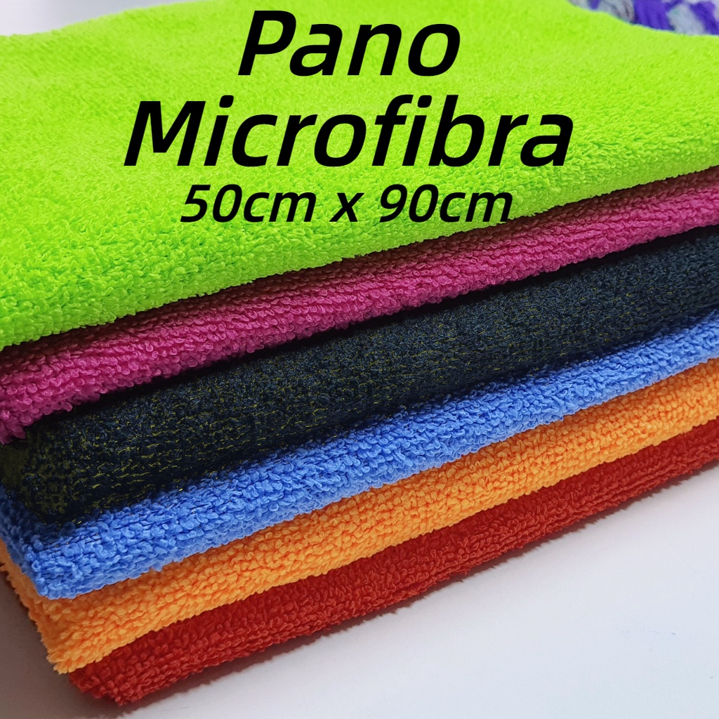 Pano de Chão Microfibra Grande Toalha de Limpeza Gigante Residencial ...