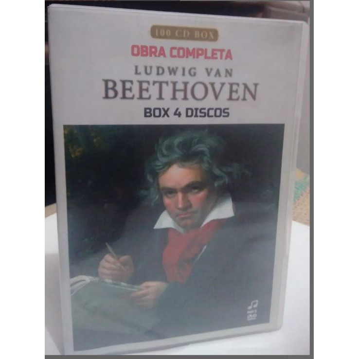 Box Beethoven - 4 Dvds De Áudio - Obra Completa - 100 Cds. | Shopee Brasil